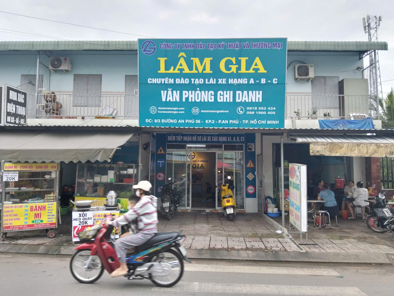 Dạy lái xe Lâm Gia - Văn phòng An Phú